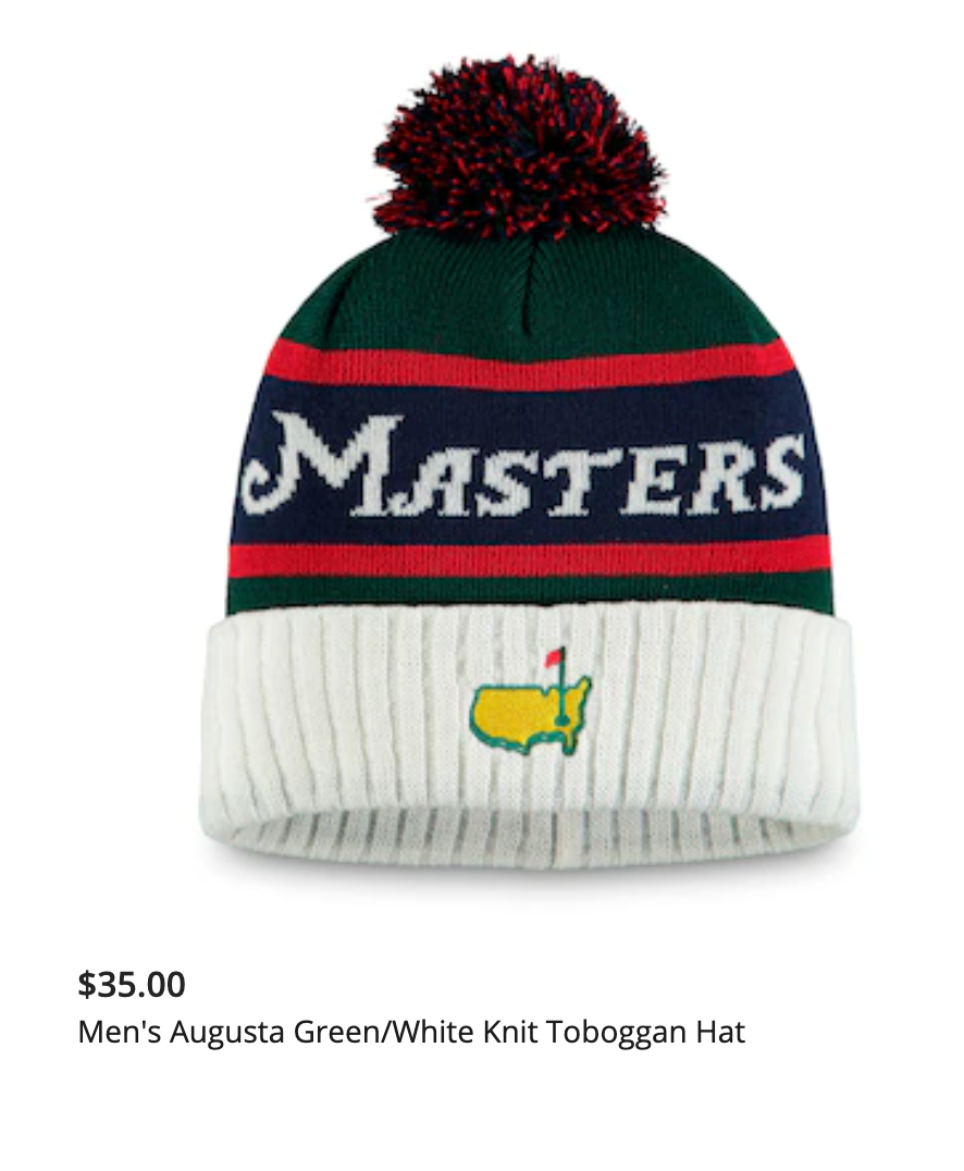 Inside first-ever online Masters merchandise shop: 8 must-have items