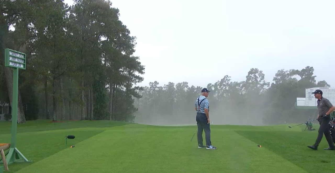 This lovable Masters champion thought he topped his opening tee shot
