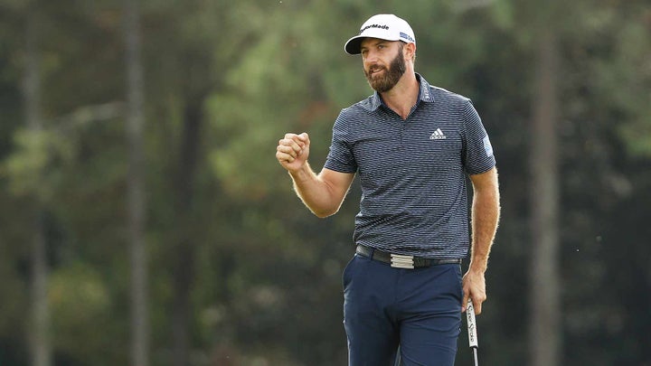 PHOTOS: Dustin Johnson celebrates triumphant Masters victory