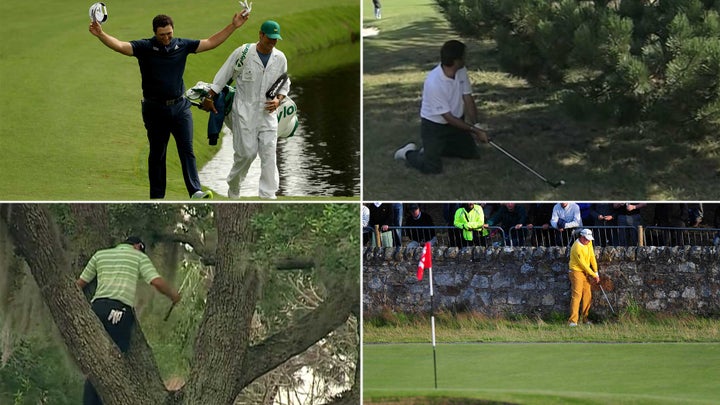 12 mind-bending golf shots that left fans saying, ‘How’d they do that?!’