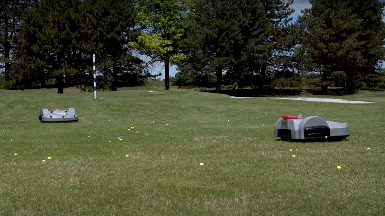 Robotic driving range pickers have arrived to make life easier for courses