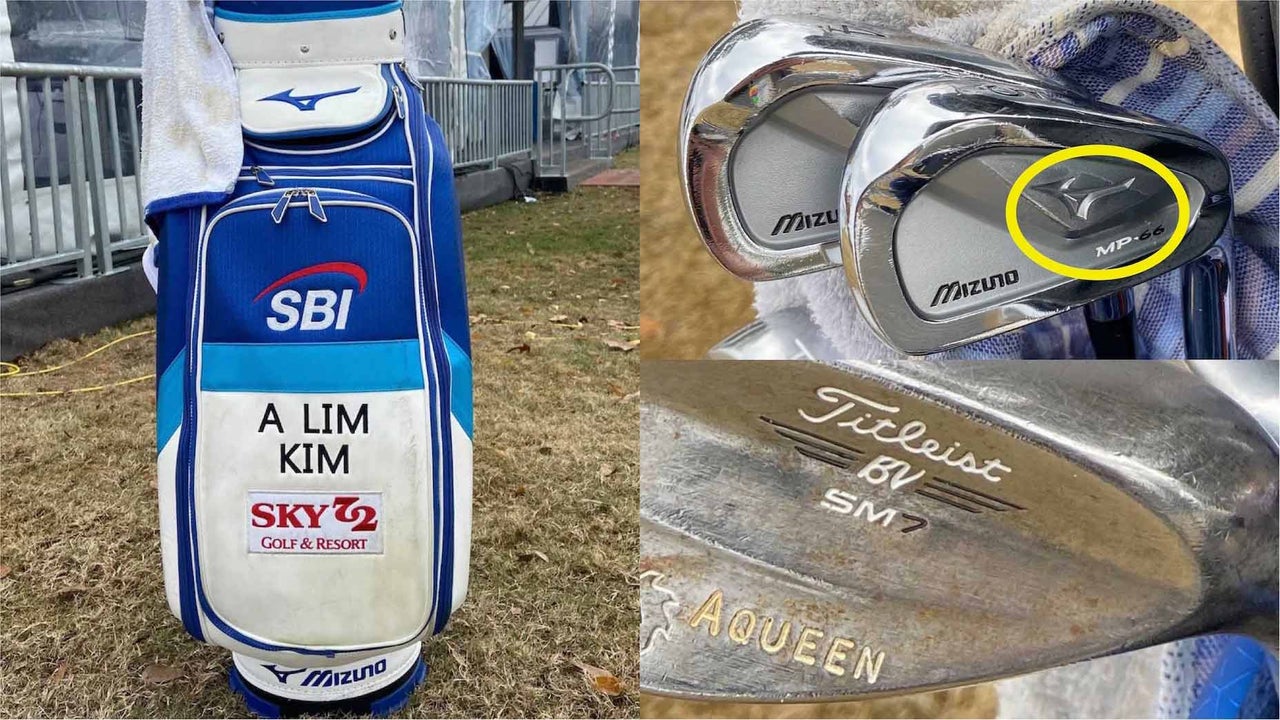 The clubs A Lim Kim used at the 2020 U.S. Women's Open: Winner's Bag