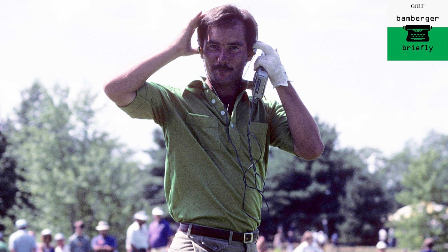 Music can transport golfers, and even transform them. Right, Disco Dick?