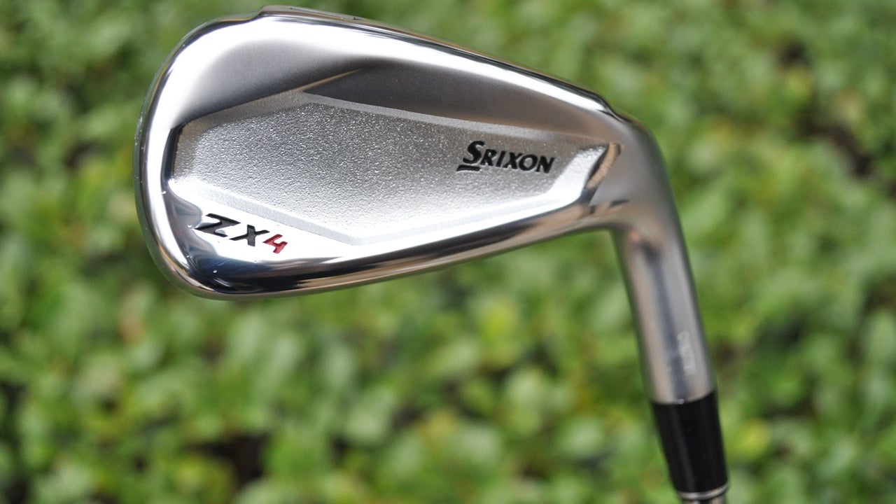Srixon's ZX4 irons combine human and artificial intelligence: First Look