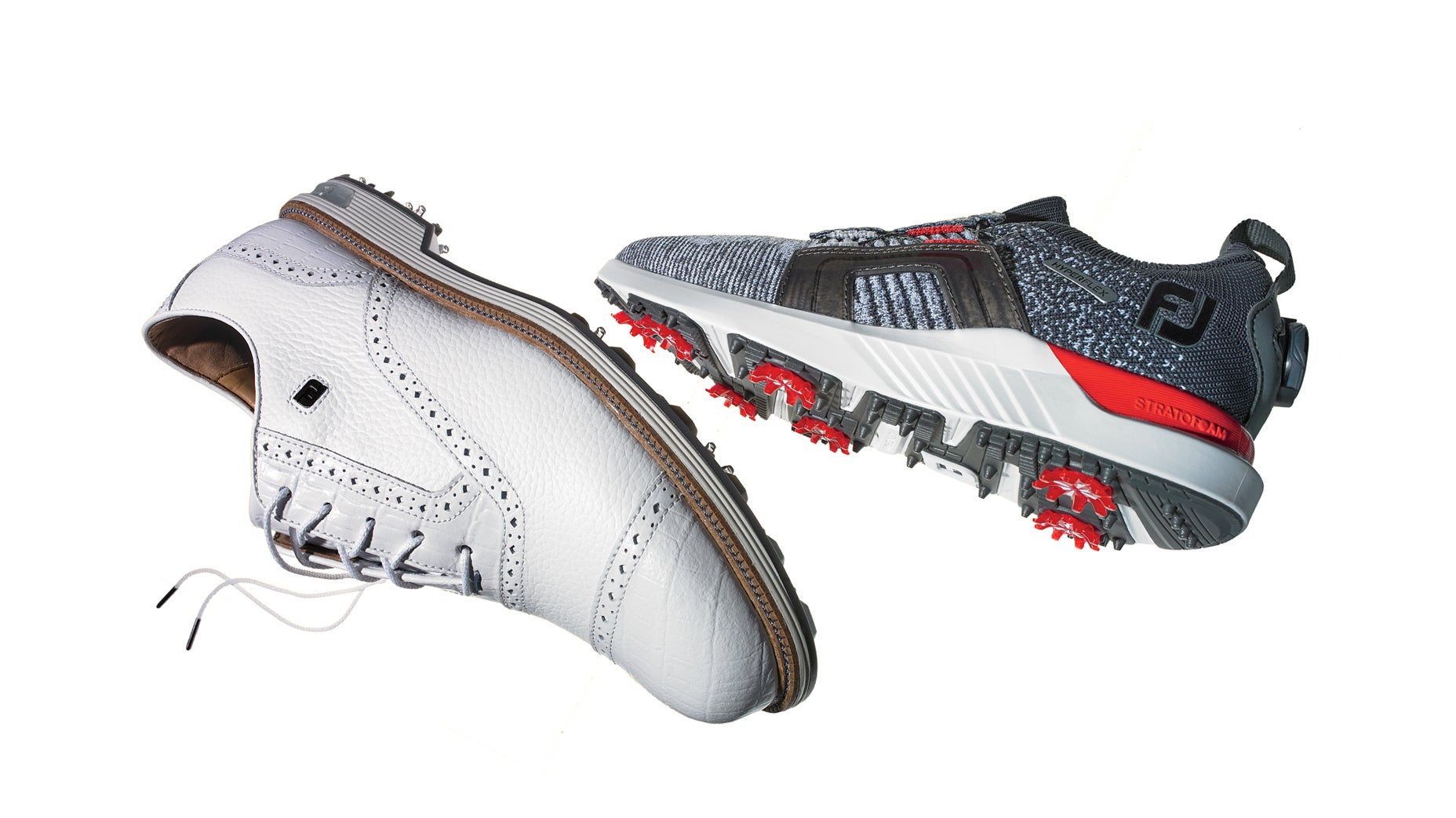 These golf shoes combine a classic look with top-tier comfort