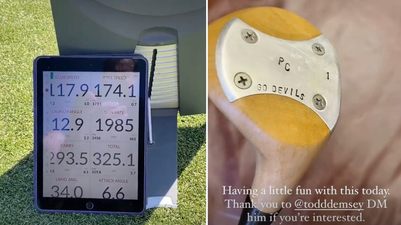 Paul Casey's numbers with a persimmon driver are mind-blowingly good