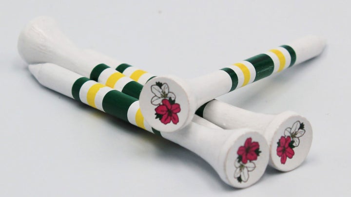 This azalea golf tee makes every round feel like the Masters