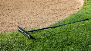 How to use a bunker rake as a training aid to improve your swing