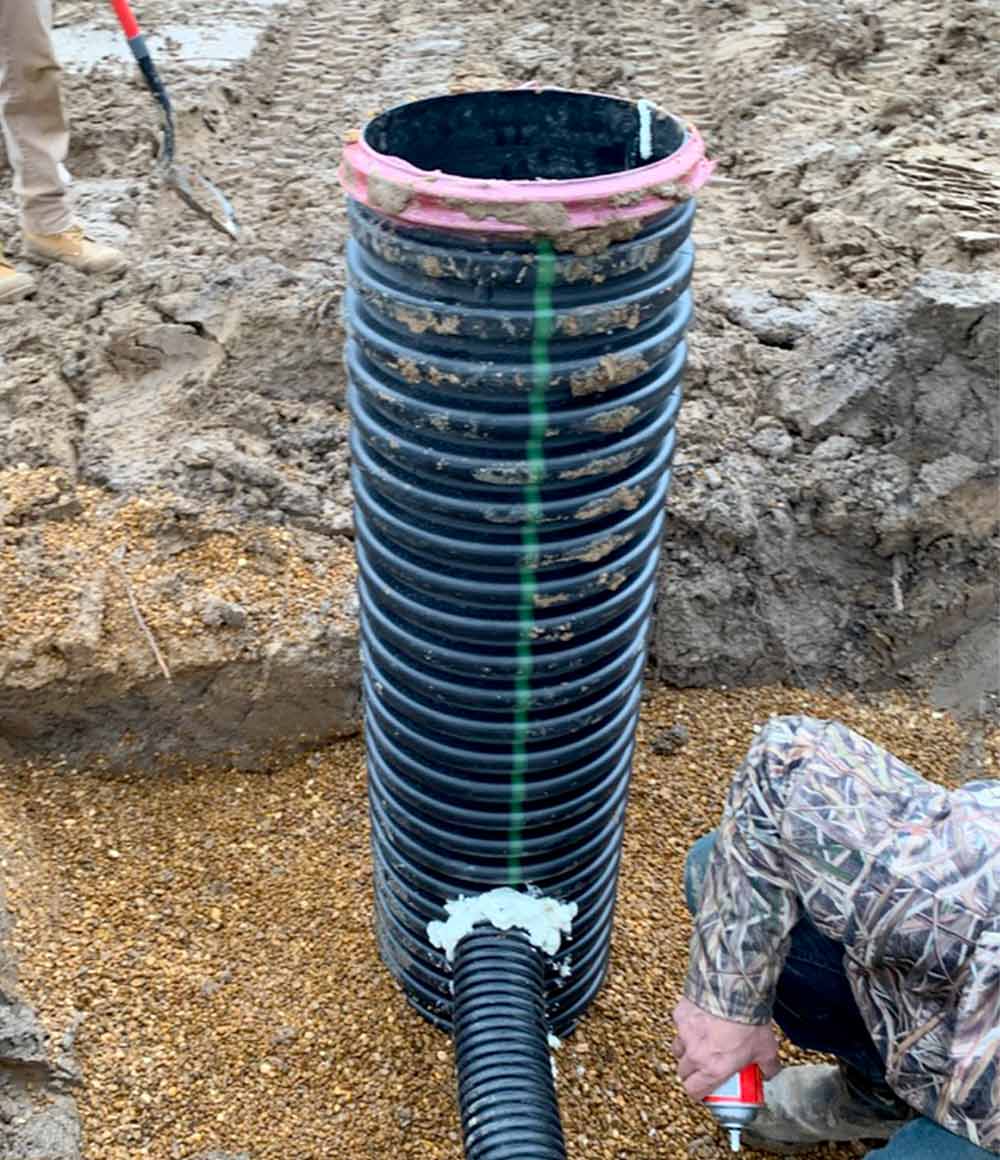 Dirt Diaries: Here's how drainage pipes are installed on golf courses