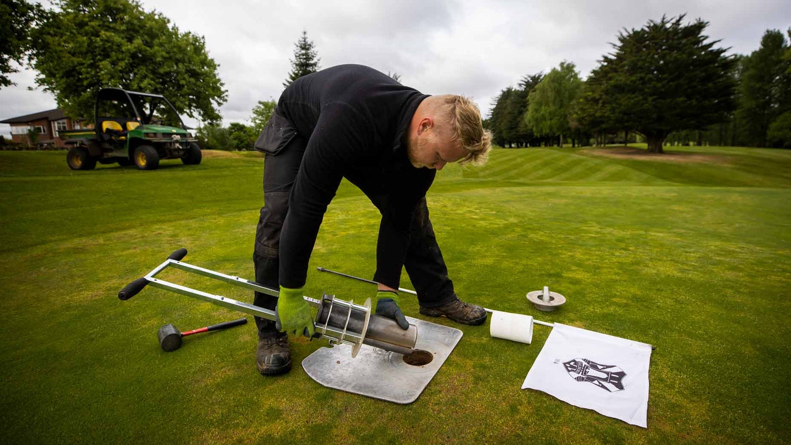 What do you do when the hole location changes after you've already hit?