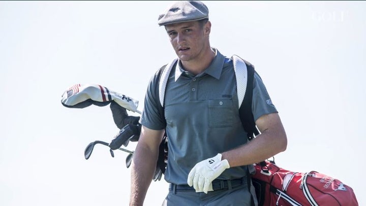 What Bryson DeChambeau was thinking during these photos