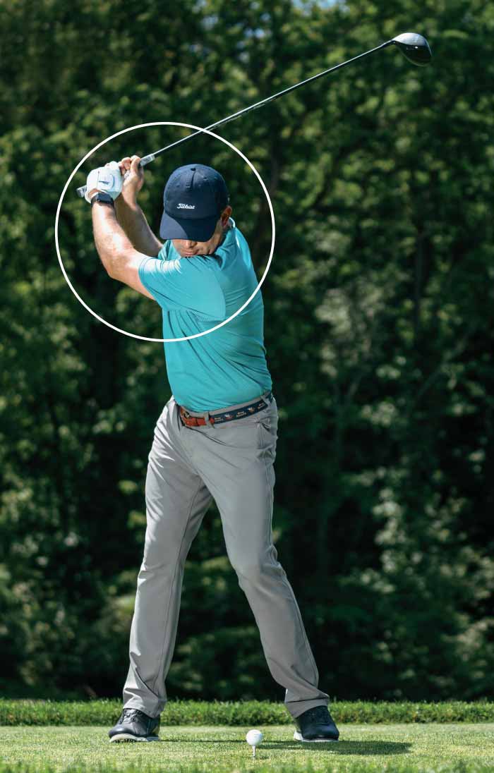 Try this backswing move to make sure you get as much power as possible