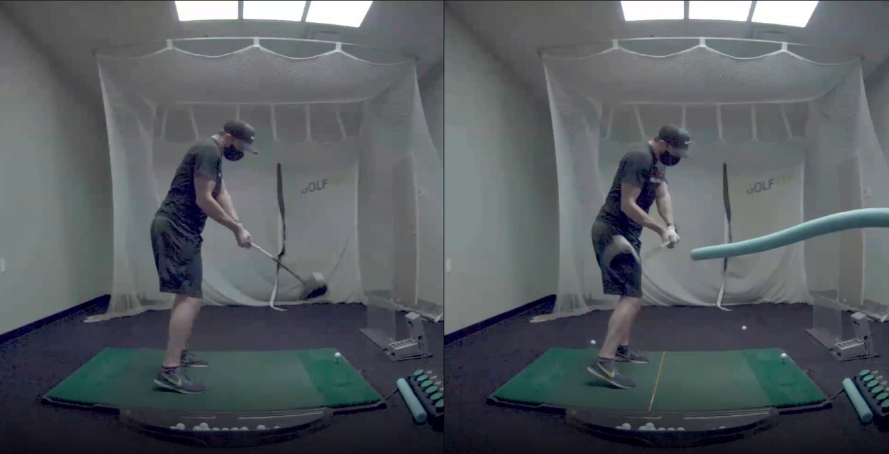 How fixing this golfer's 'disaster' golf grip transformed his entire swing