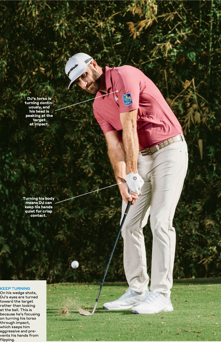 'It wasn’t glamorous': Inside Dustin Johnson's quest to fix his wedge game