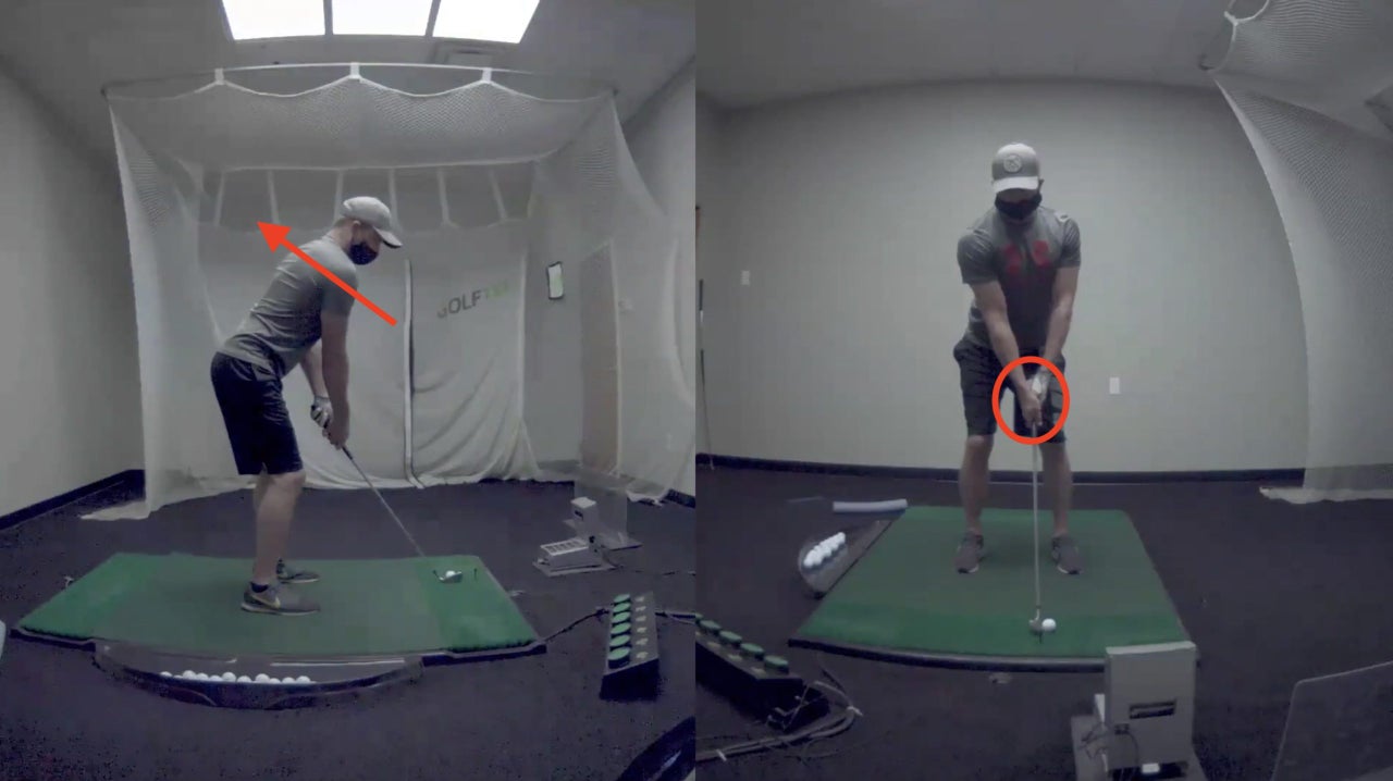 How fixing this golfer's 'disaster' golf grip transformed his entire swing