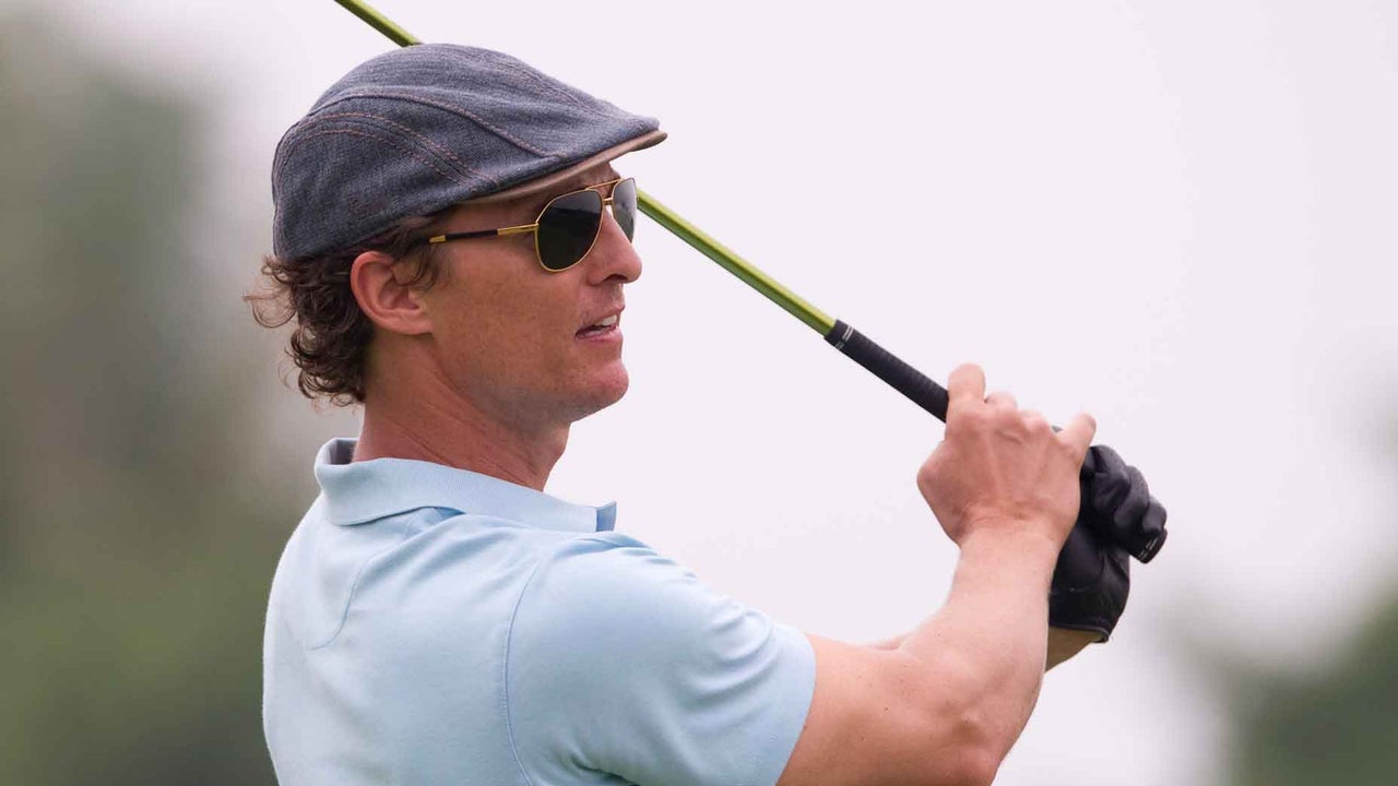 Matthew McConaughey's golf splurge after cashing his first big check: Q&A