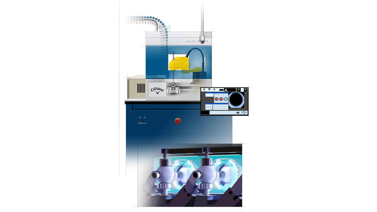 Why Callaway's golf-ball production requires high-tech robotics