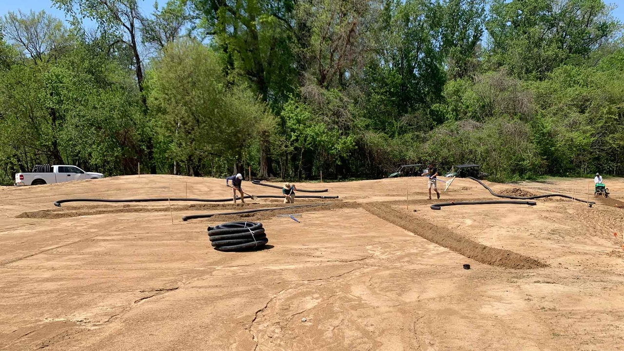 The 9 steps to finishing a new green on a golf course, explained