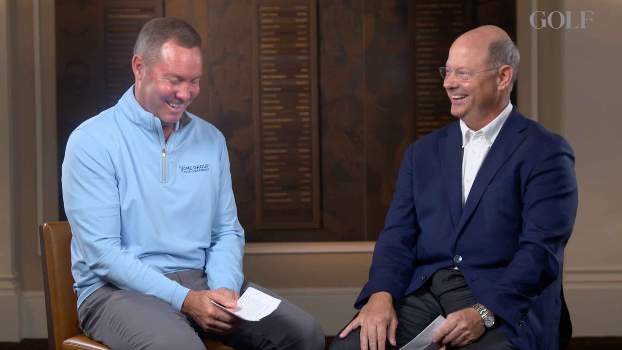 USGA bosses Mike Whan and Mike Davis as you've never seen them