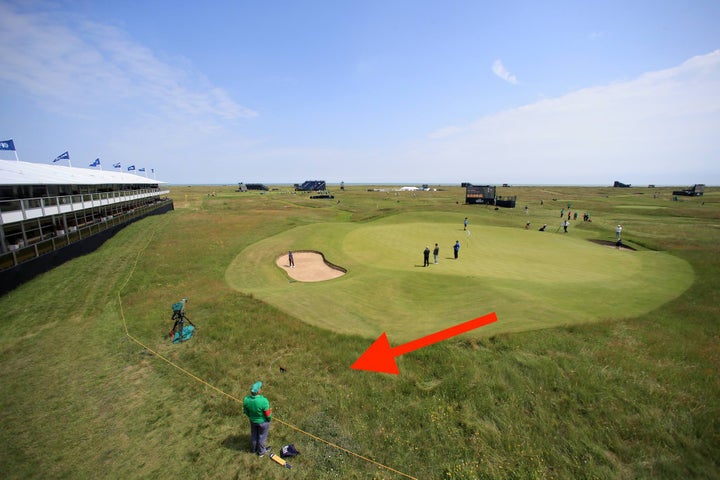 The Open Championship's diabolical drop zones are back — and perfect