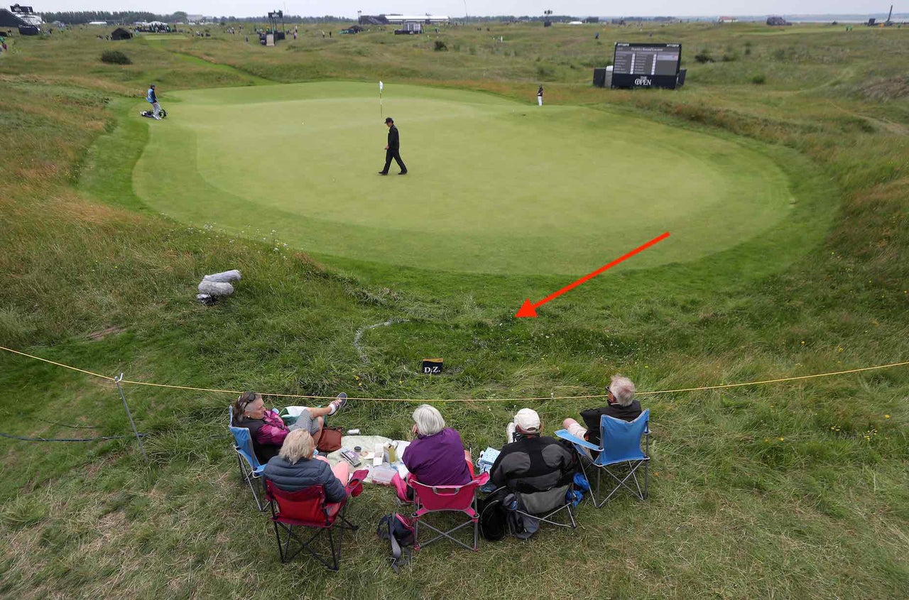 The Open Championship's diabolical drop zones are back — and perfect