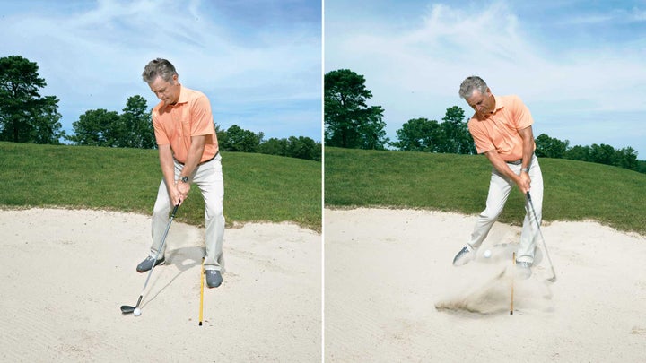 How to hit a bunker shot: 2 tips for perfect shots from the sand