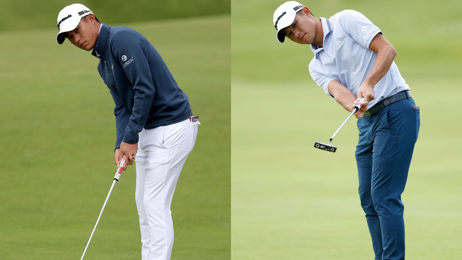 Why Collin Morikawa is using two different putting grips at The Open