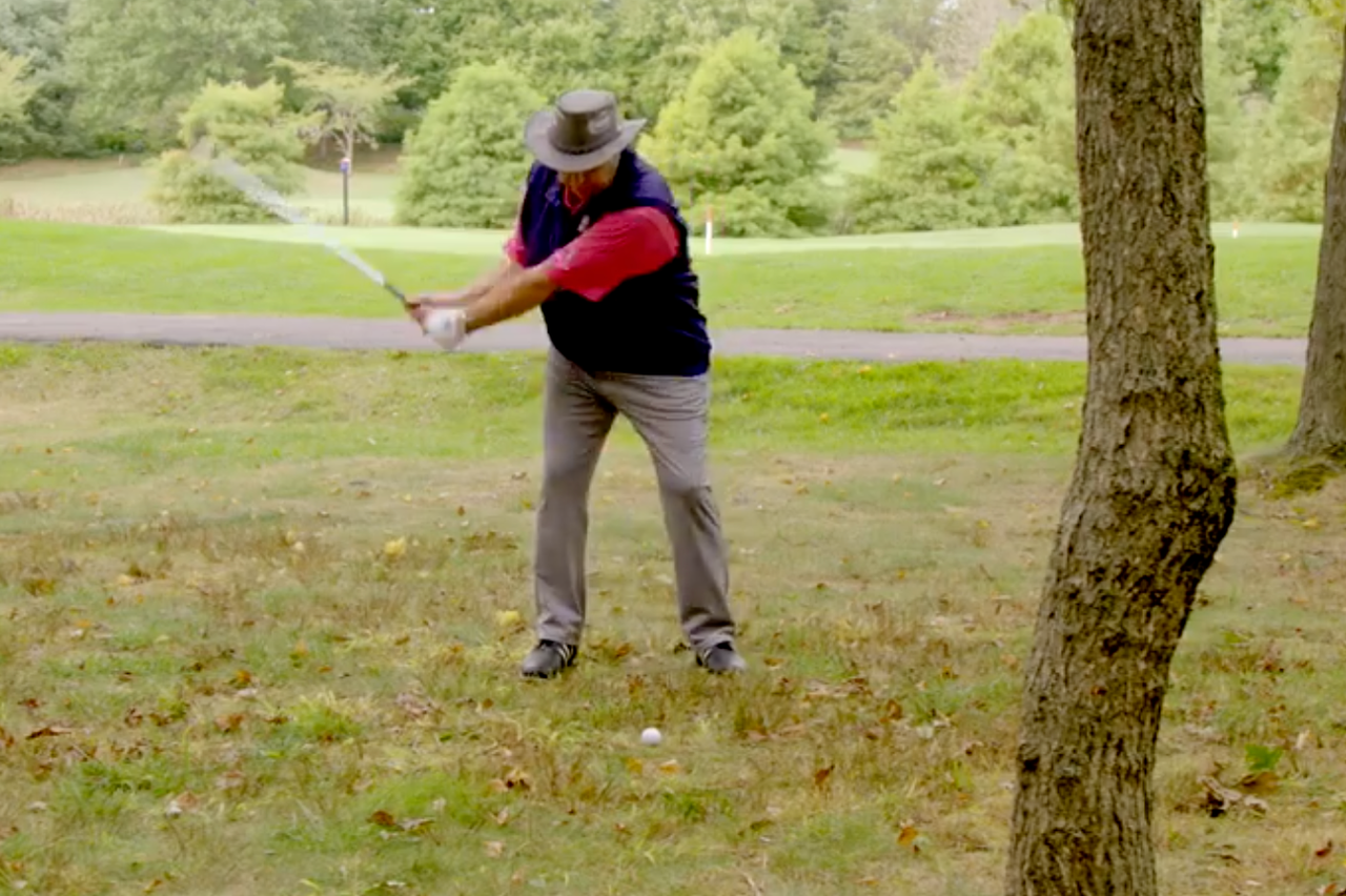 How to hit a punch shot: 5 keys to hit your ball from under the trees