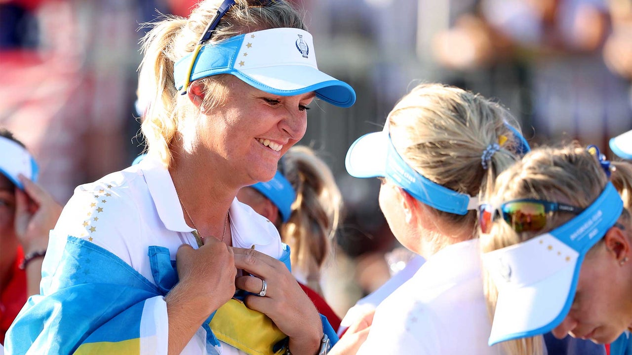 PHOTOS: Europe celebrates Solheim Cup victory over Team USA
