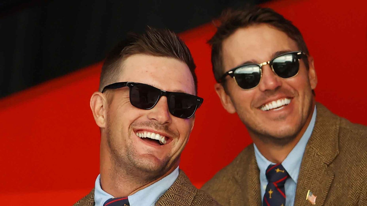 U.S. Ryder Cup team wears Bryson-Brooks 'Step Brothers' shirts post-win