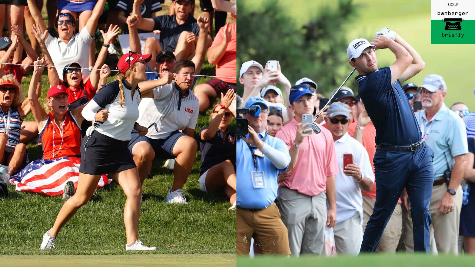 For fans, Tour Championship and Solheim Cup offer wildly different vibes