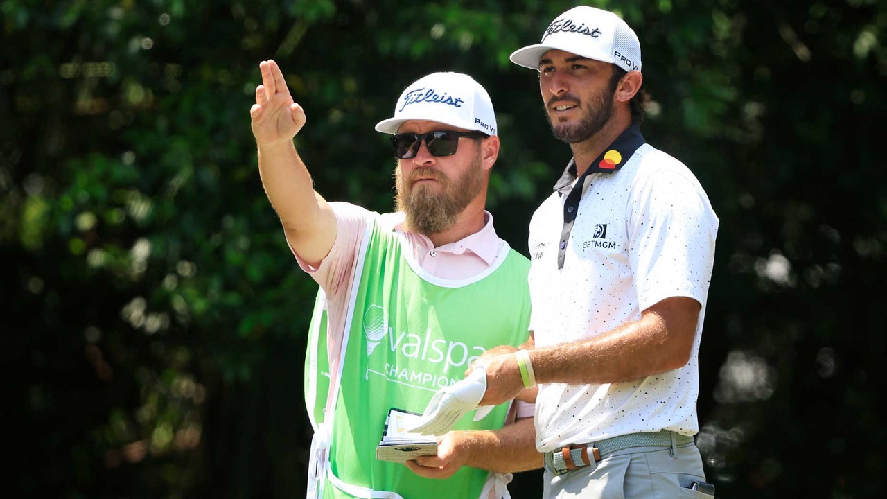 Here's who Max Homa's caddie says would win a player-caddie event
