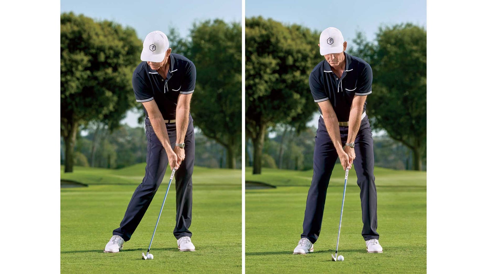 Why you should rehearse your impact position before starting your swing