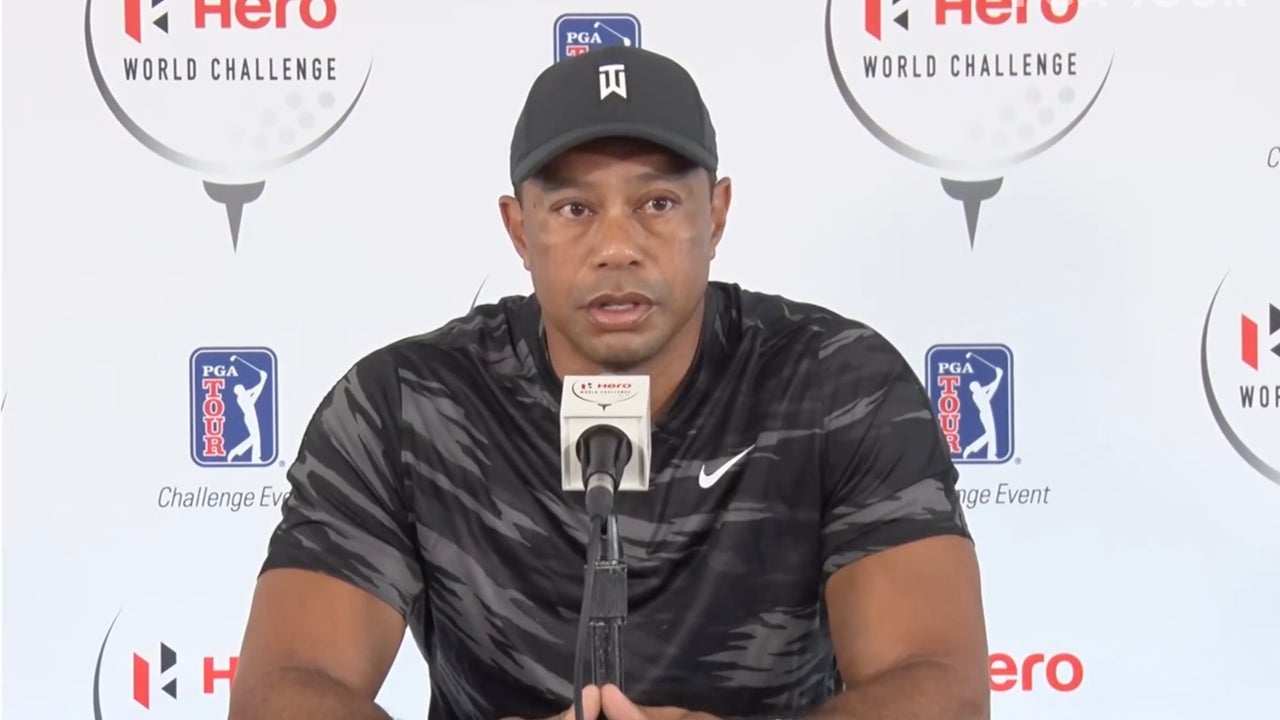 Up close, Tiger Woods' press conference revealed plenty about his future