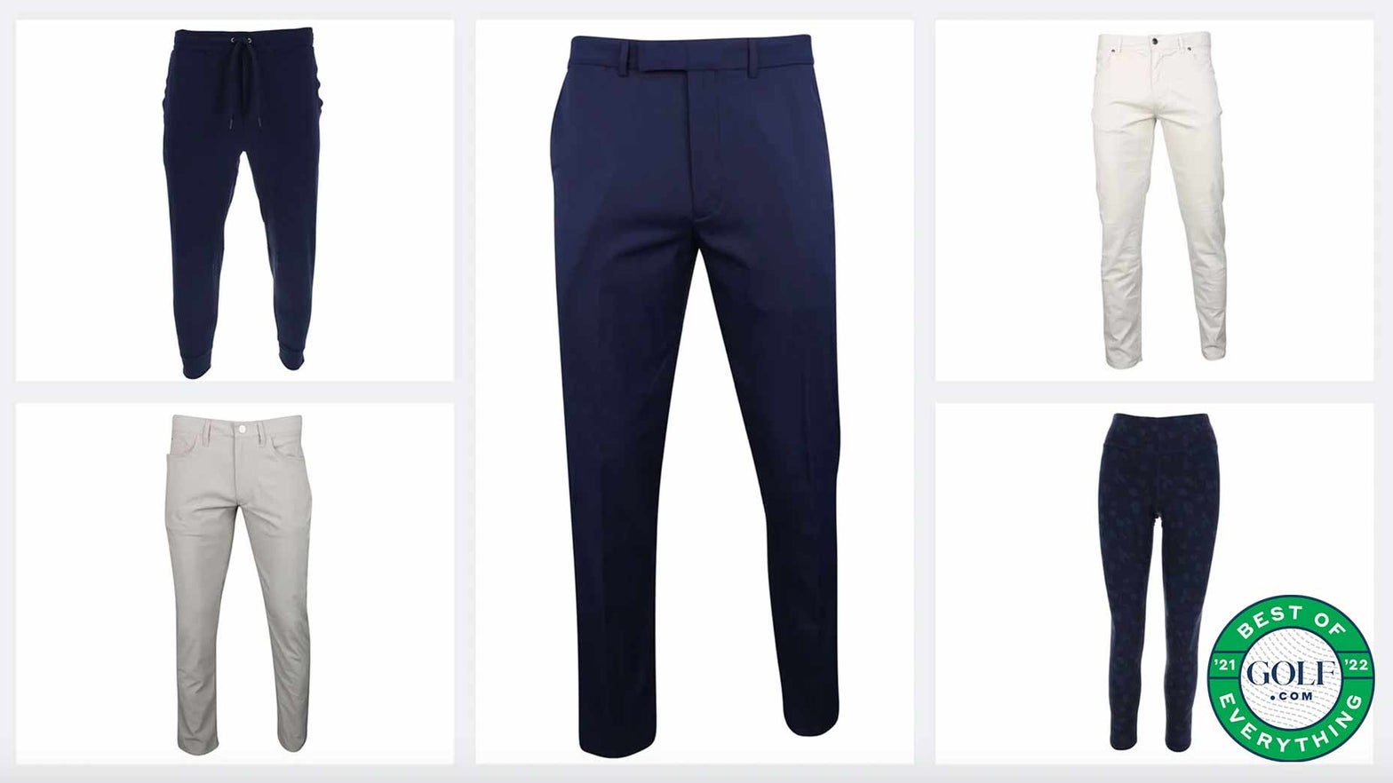5 pairs of stylish, functional golf pants: Best of Everything 2021/22