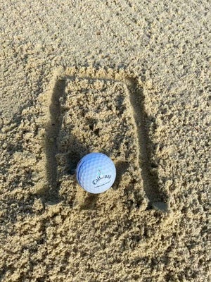 How to teach yourself to take a divot