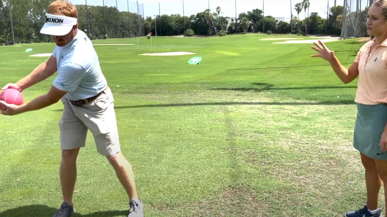 A pivot drill for more golf swing rotation