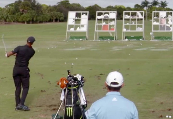Tiger Woods talks through his brilliant shot-making in fascinating video