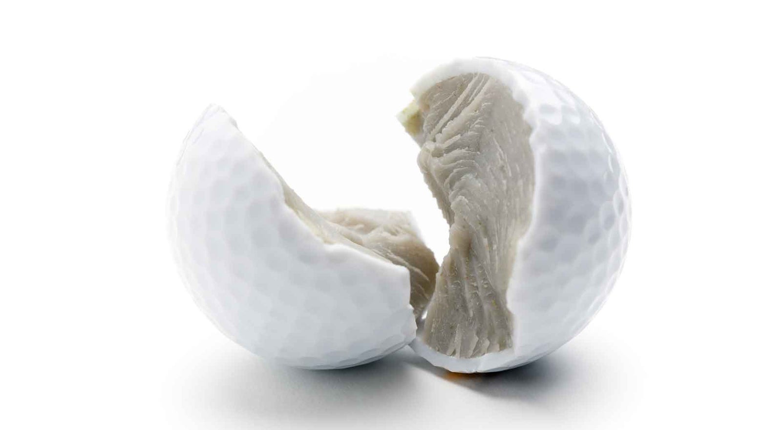 What do you do when your ball splits in two — and one half is OB?