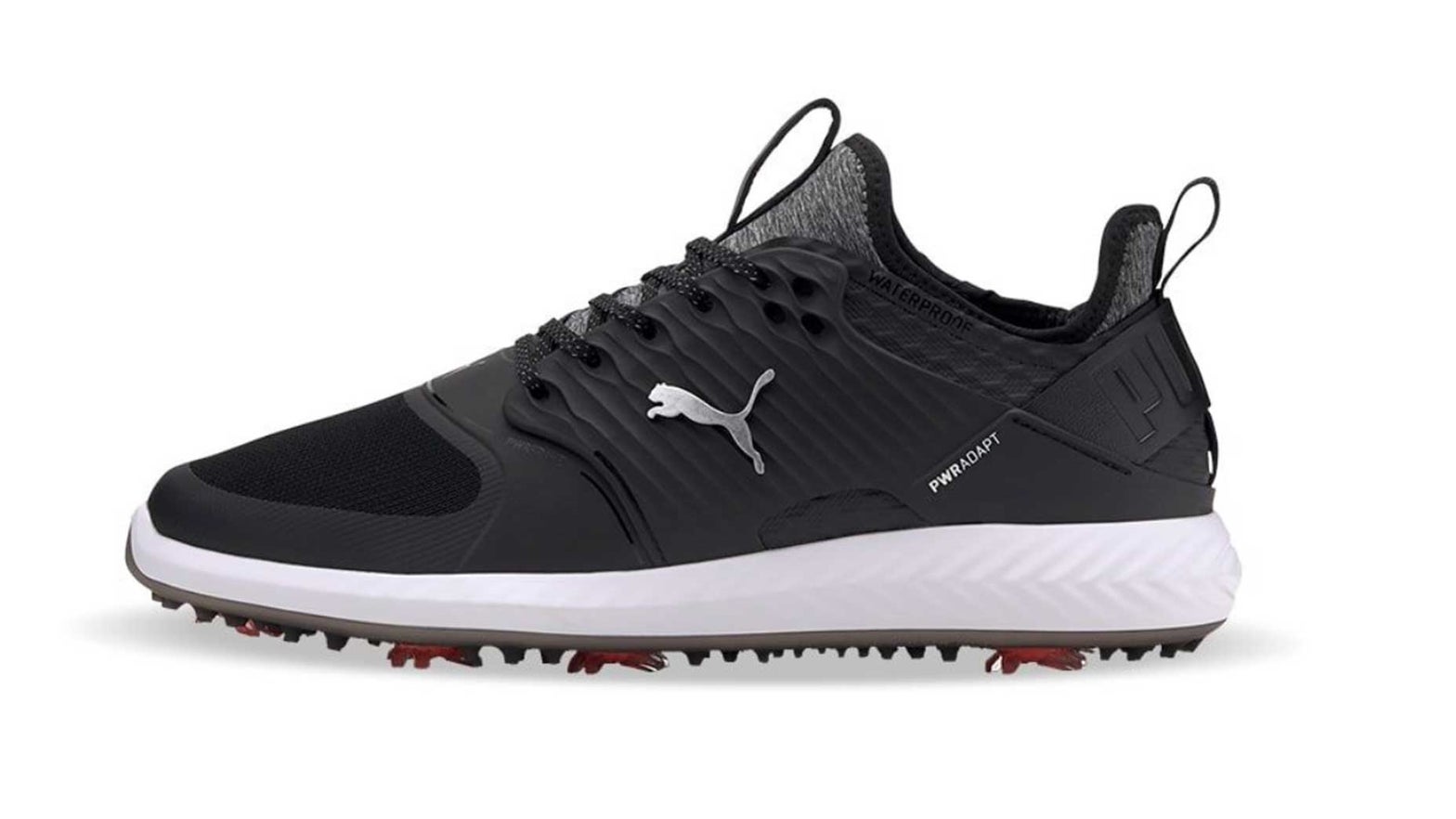 Puma IGNITE PWRADAPT Caged golf shoe is big on stability, comfort