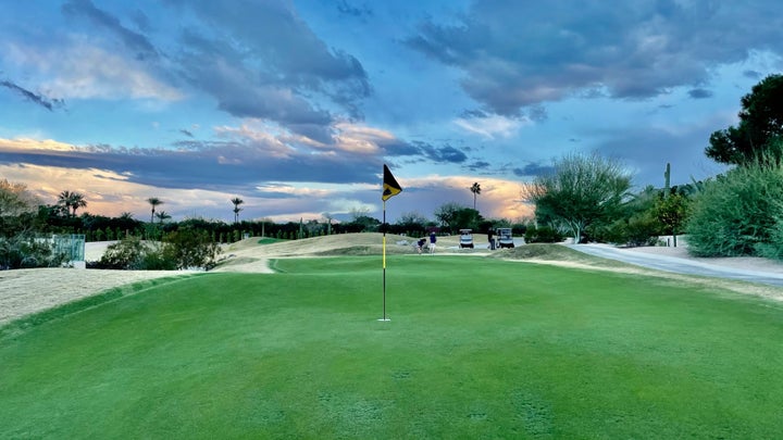 This par-3 course teeters between insanely fun and just plain insane