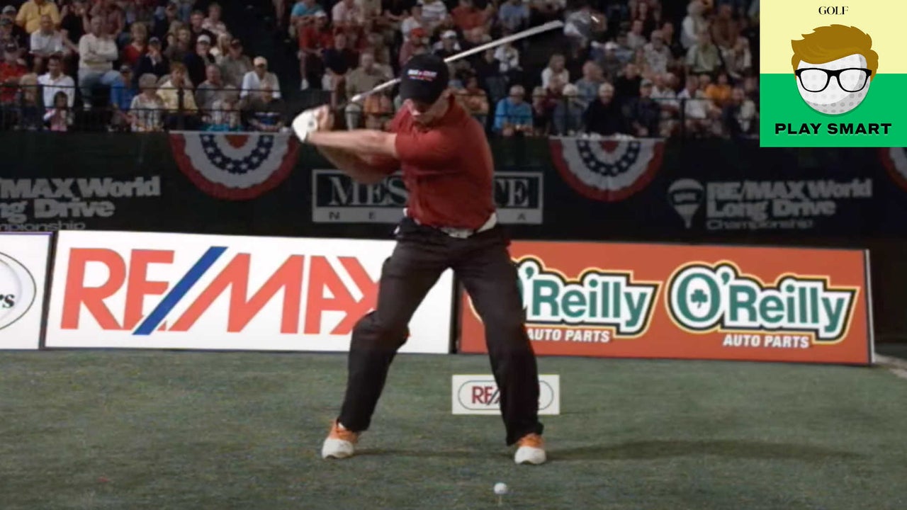 What this fascinating video of a legendary bomber's golf swing reveals