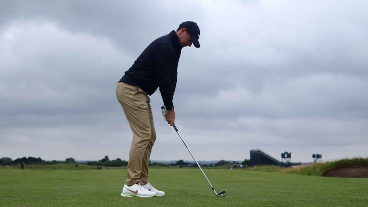 How to make sure you're standing the correct distance from the golf ball