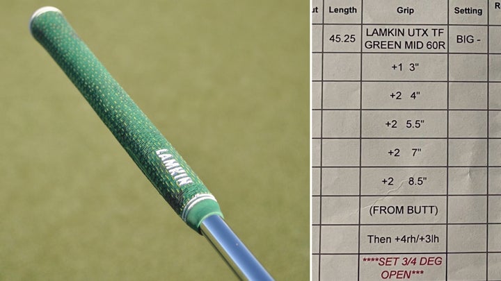 Why Tony Finau's gargantuan grips are purposely placed on crooked