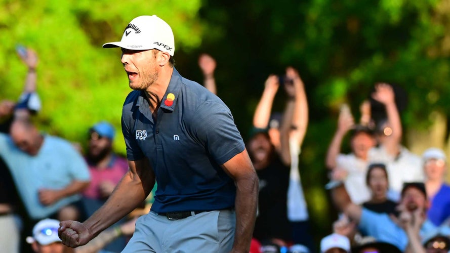 How is Sam Burns suddenly golf's hottest player? A shot into water ...