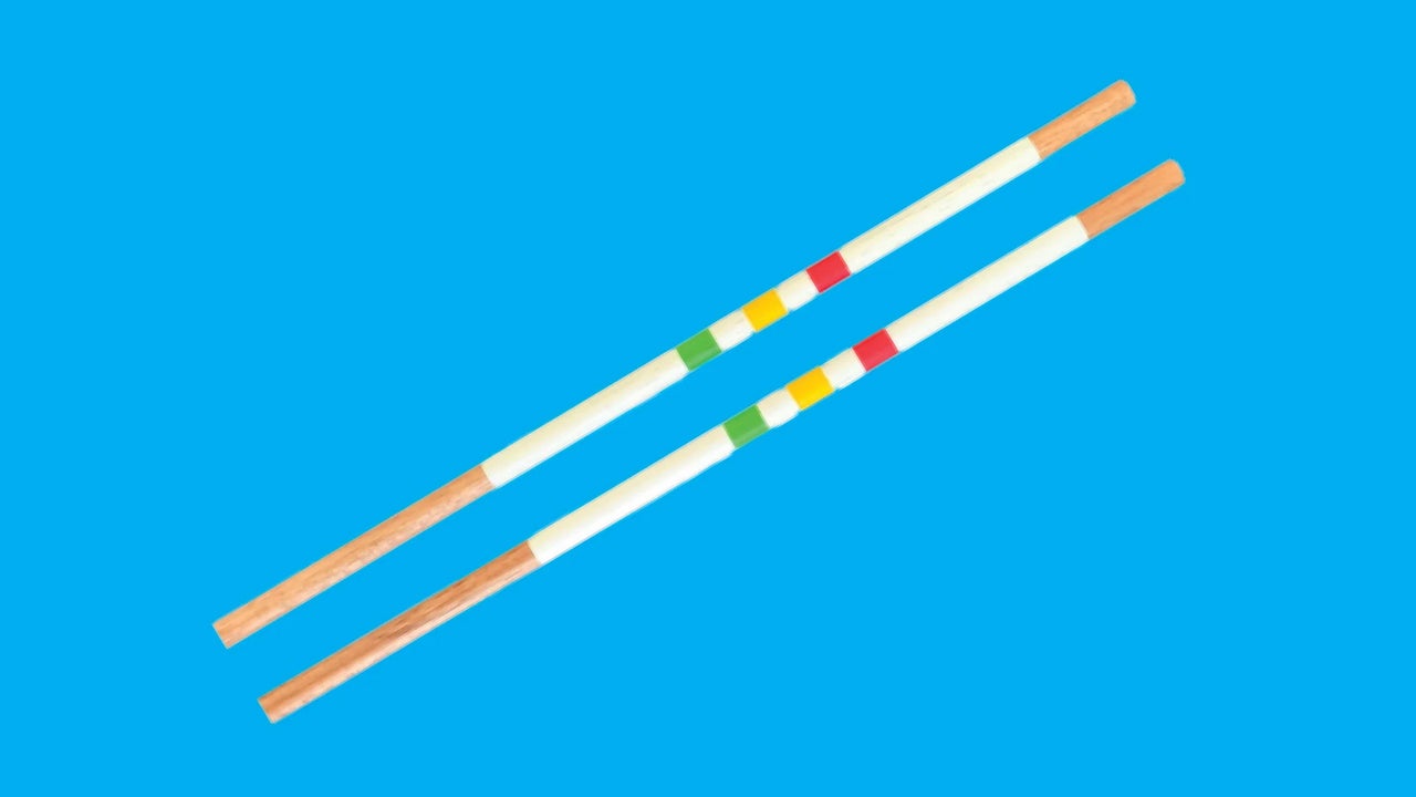 These iconic-colored Alignment Sticks are the perfect training aid