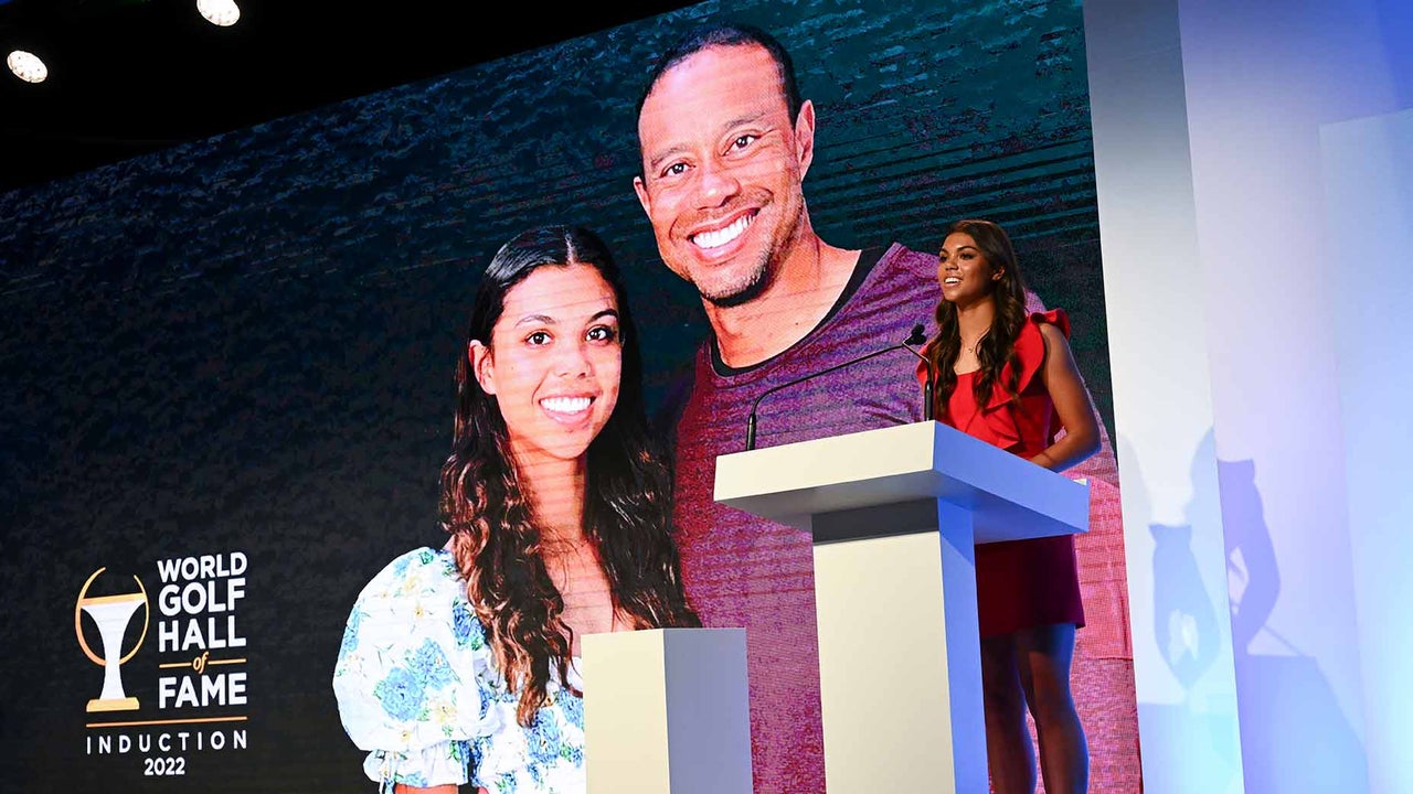 4 things Sam Woods' speech taught us about her dad, Tiger Woods
