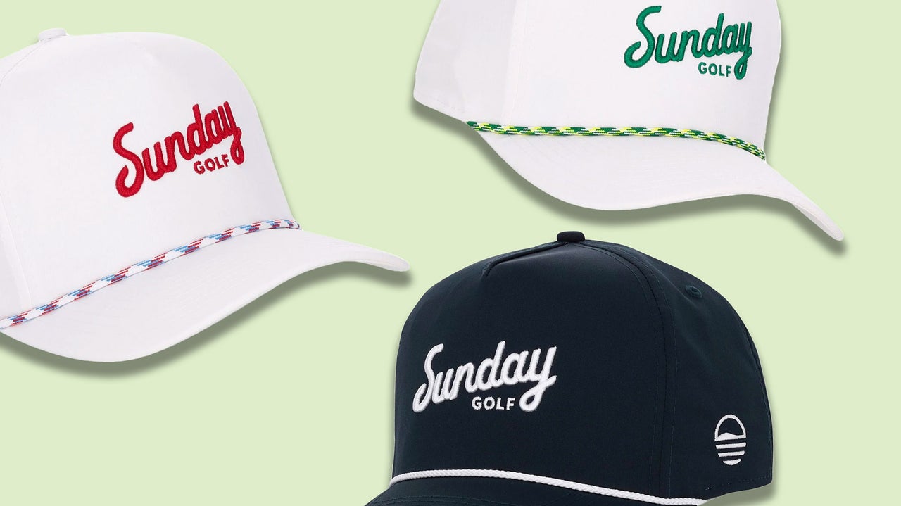 Gimme that: Sunday Golf rope hats are perfect for warm, summer days