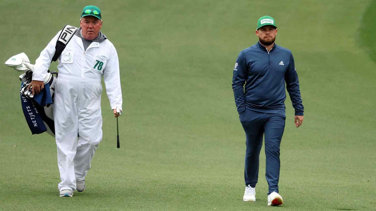 Why this Masters competitor was spotted carrying his own bag
