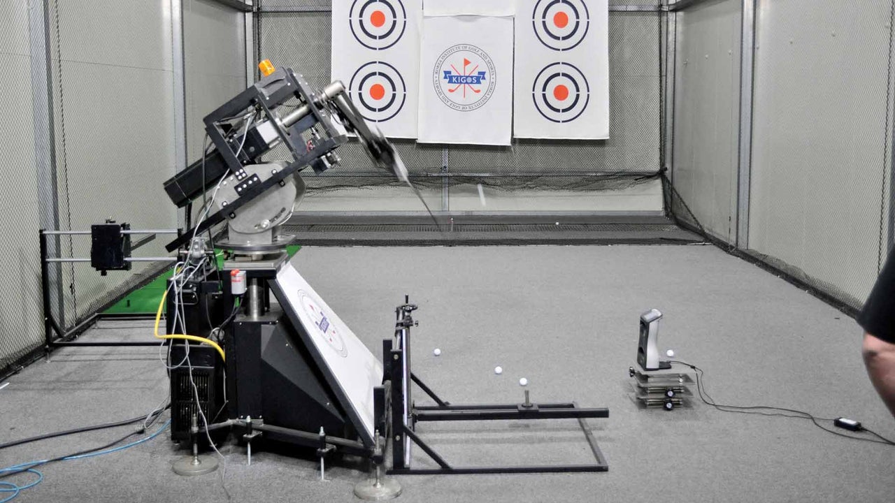 Why squaring the clubface is so important, according to the ClubTest robot